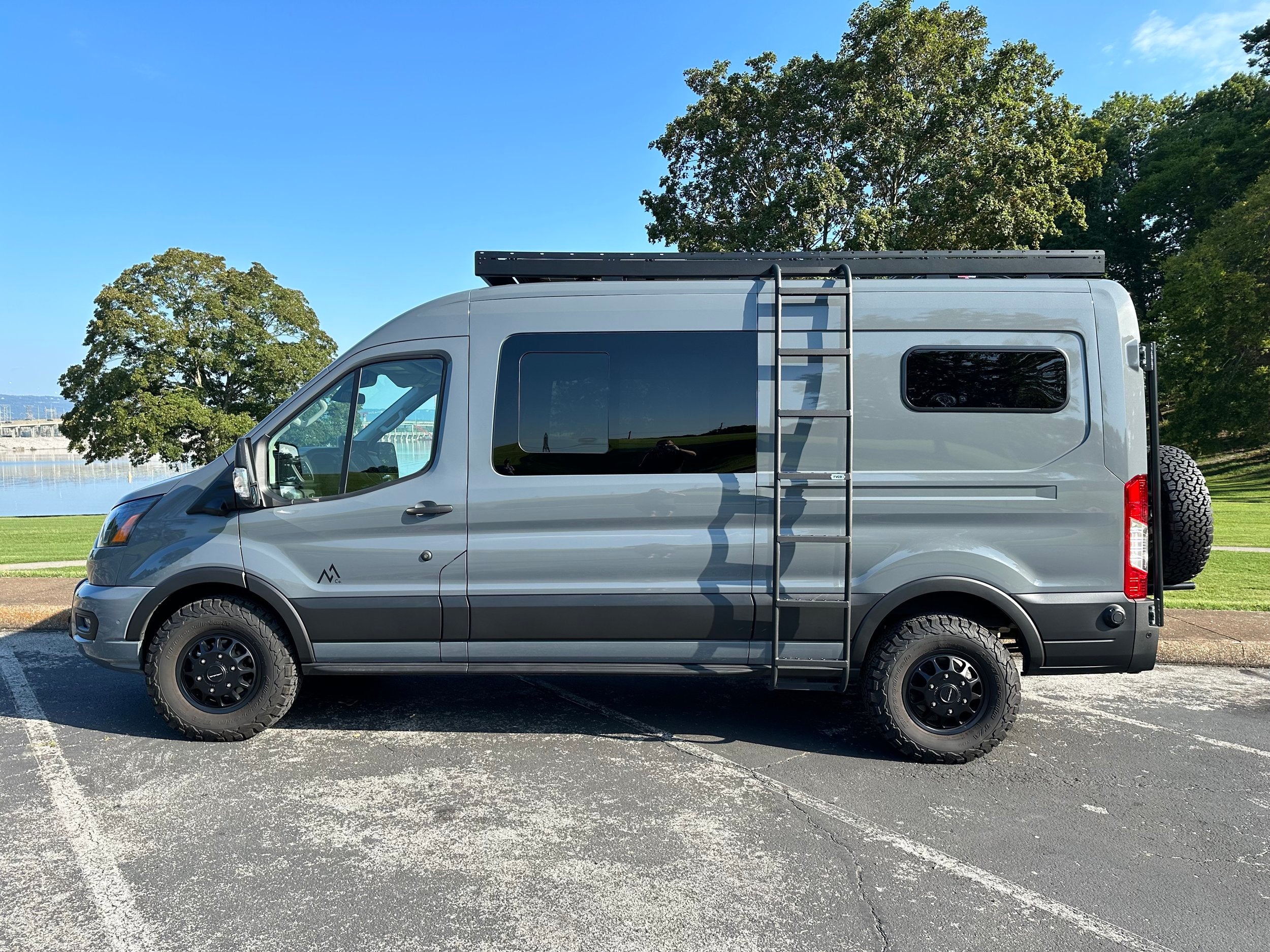 2022 Ford Transit MID Roof AWD Custom Build – Moxie Van Co